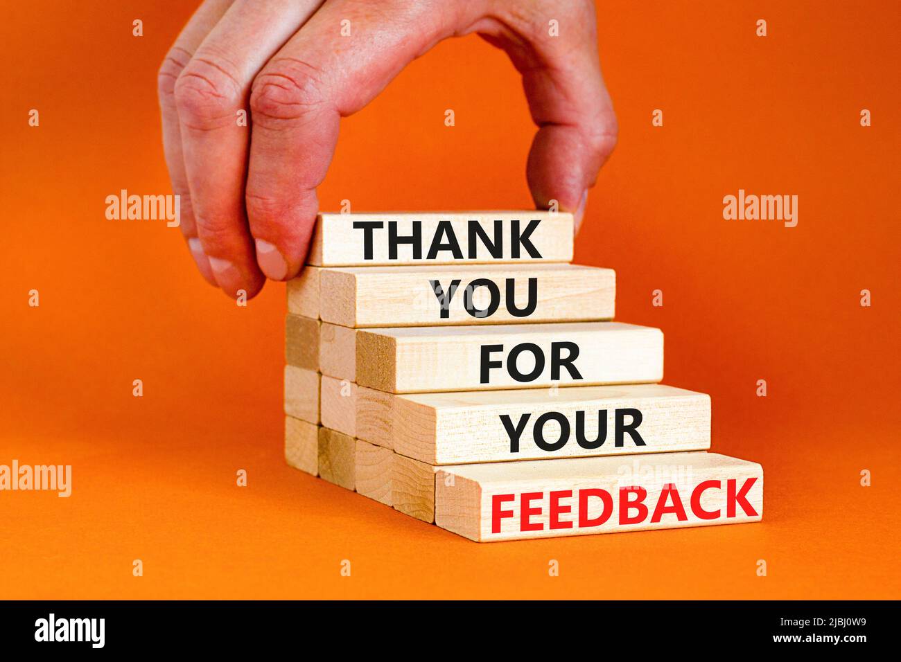 Thank you for feedback symbol. Concept words Thank you for your ...