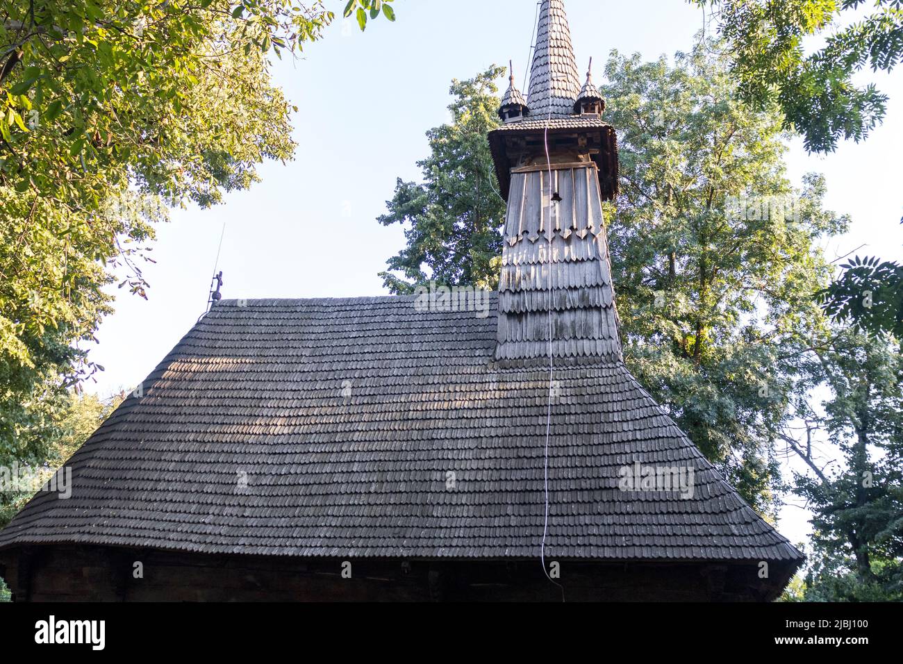BUCHAREST, ROMANIA - AUGUST 17, 2021: Dimitrie Gusti National Village ...