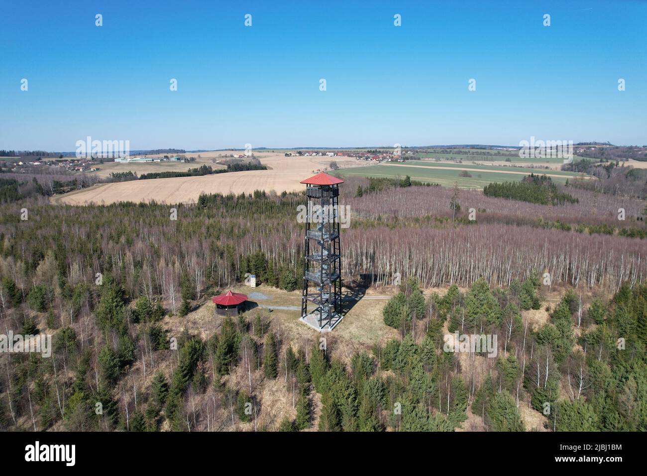 Rozhledna Babka,lookout tower Babka,Dubina,Zruc nad Sazavou,Czech ...
