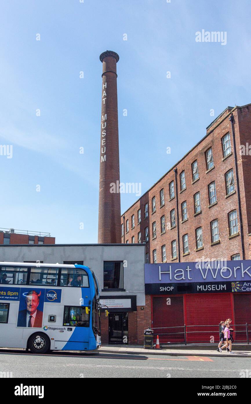 The hat works museum wellington road stockport town towns centre hi-res ...