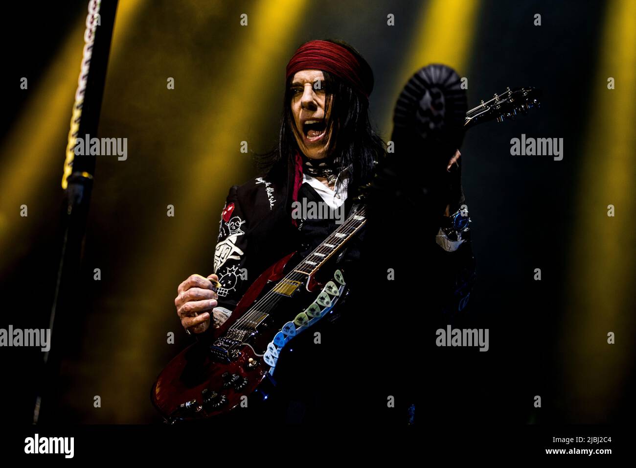 Copenhagen, Denmark. 06th June, 2022. Guitarist and musician Tommy ...