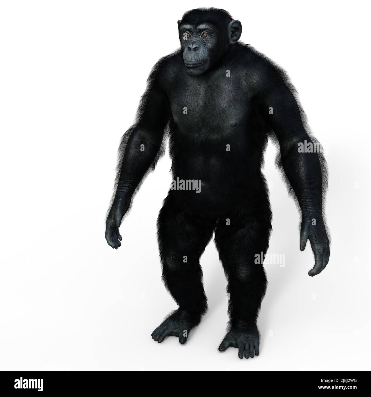 3d-illustration of an isolated fantasy chimpanzee Stock Photo - Alamy