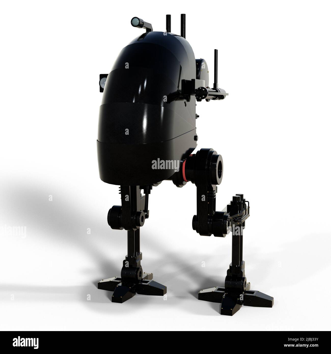 3d illustration golden spaceship hi-res stock photography and images ...