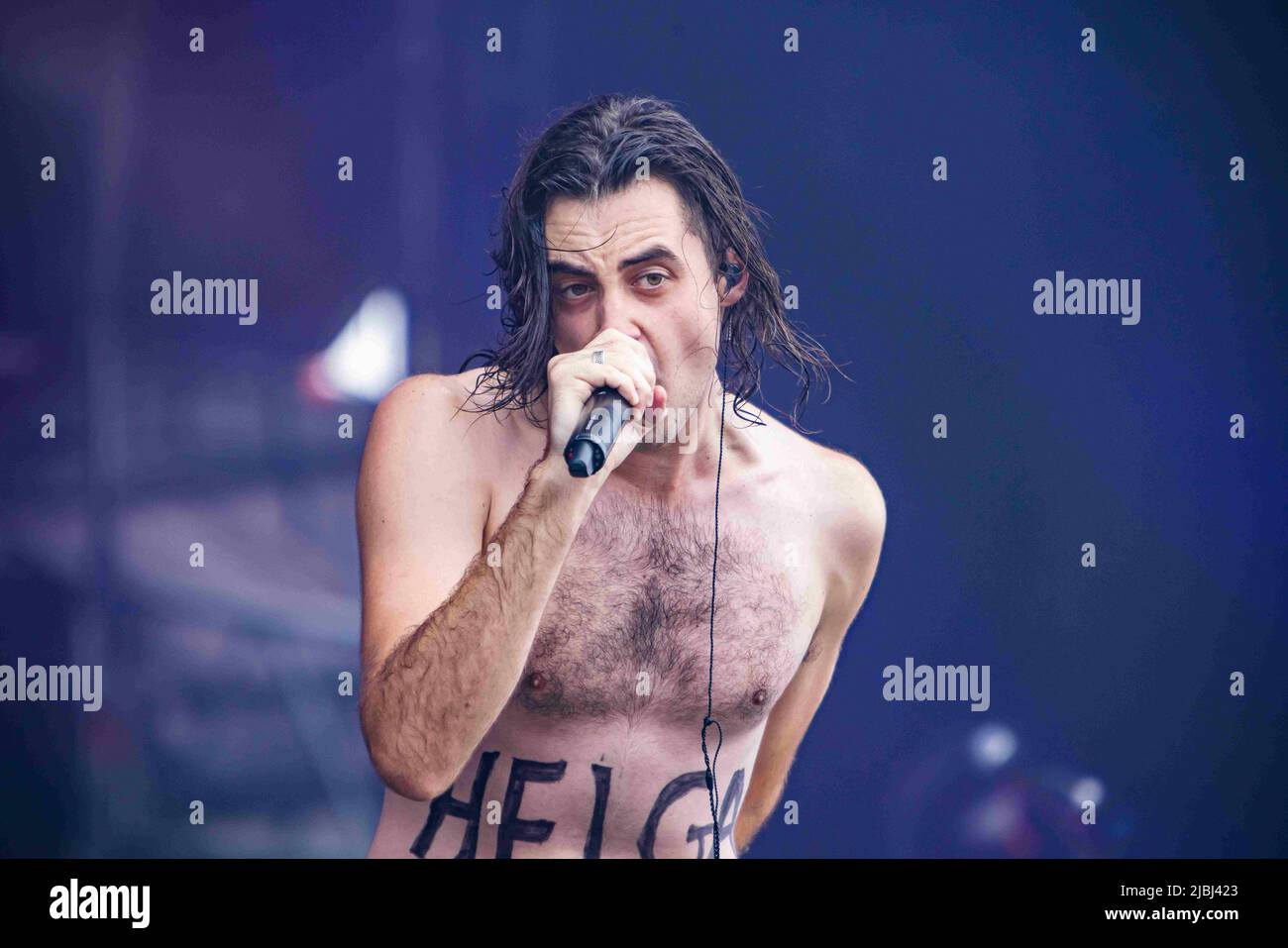 June 5, 2022, Nuerburg, Rhineland-Palatine, Germany: Josh Raven, singer ...