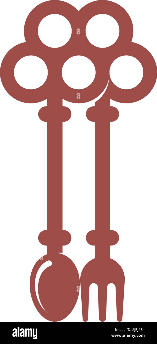 Key and Chef logo concept design illustration vector Stock Vector Image ...