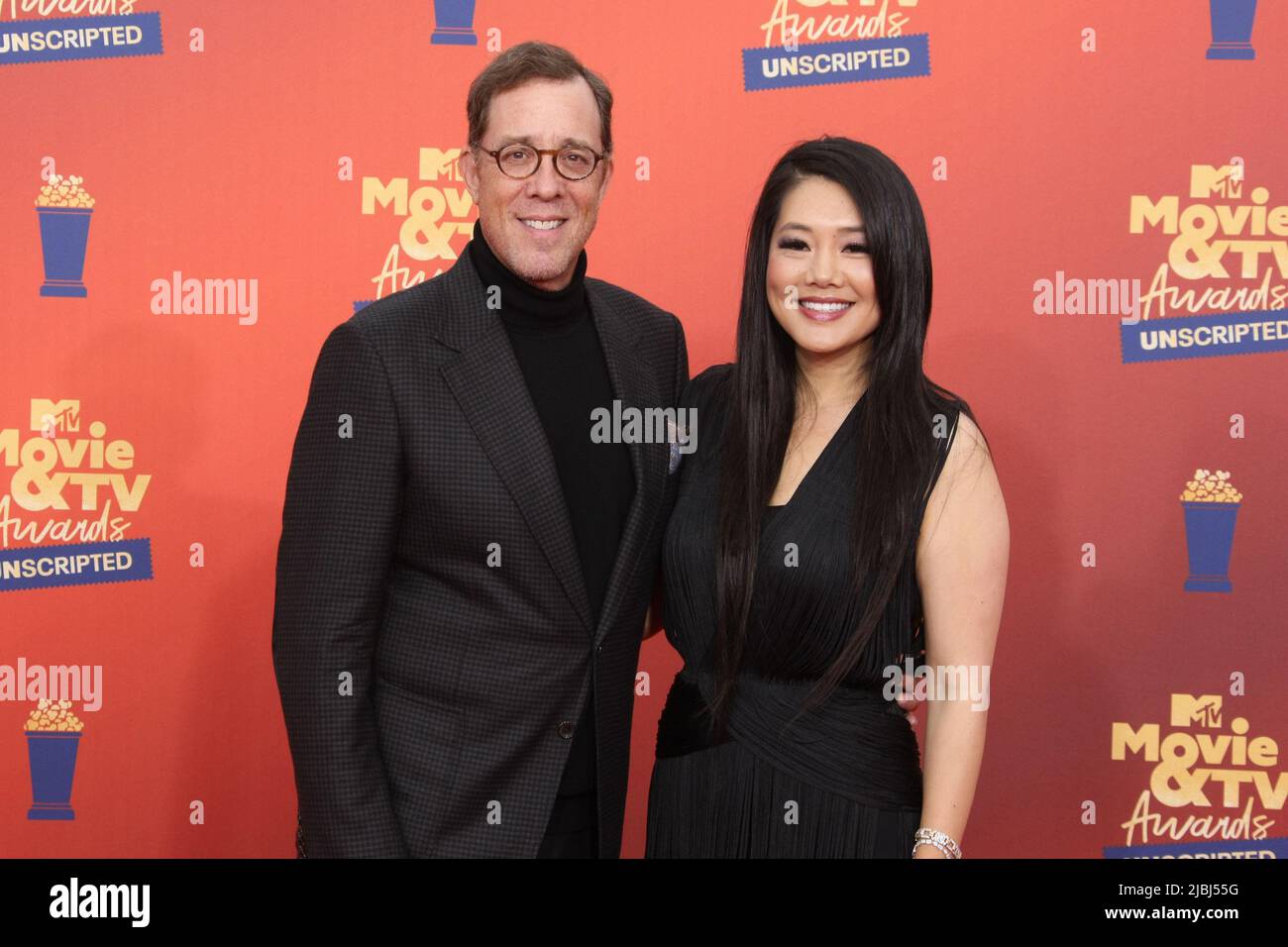 Santa Monica, USA. 02nd June, 2022. Rob Minkoff, Crystal Kung Minkoff ...