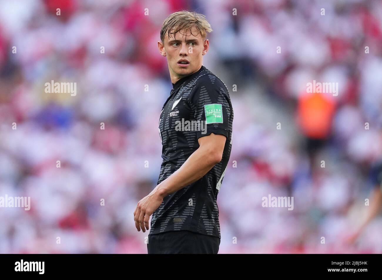 Ben Waine of New Zealand during the friendly match between Peru and New ...