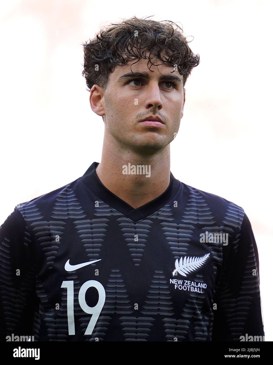 Matthew Garbett of New Zealand during the friendly match between Peru ...