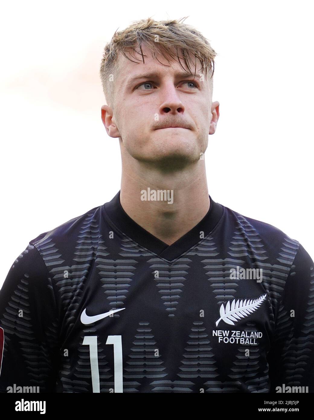 Alex Greive of New Zealand during the friendly match between Peru and ...