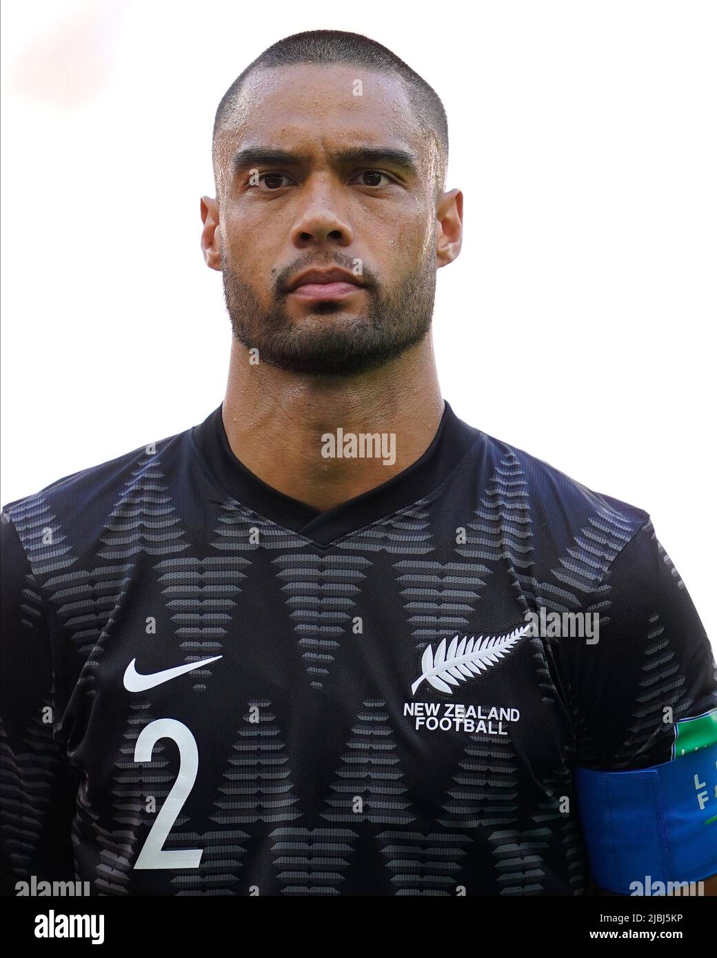 Winston Reid of New Zealand during the friendly match between Peru and ...