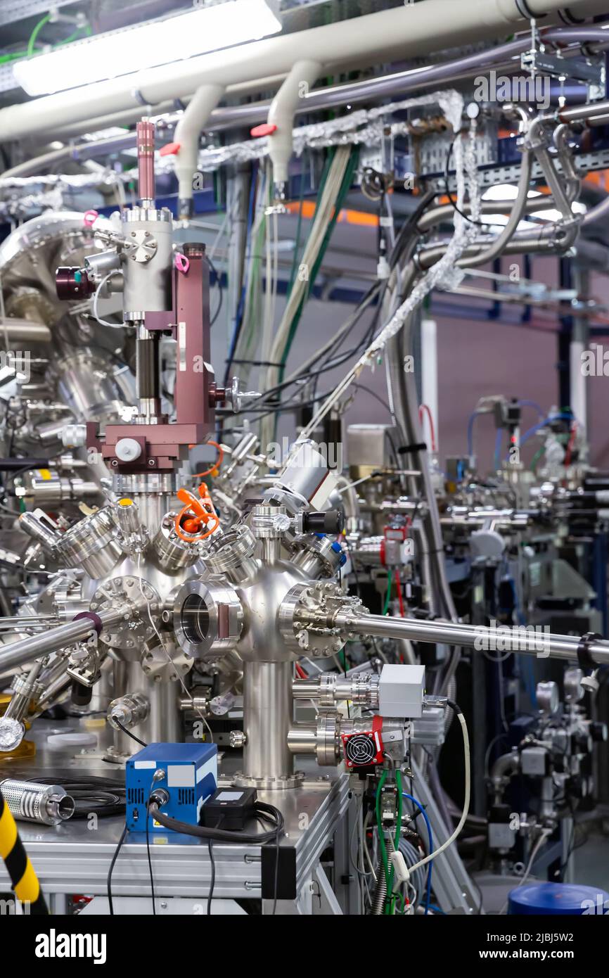 Stations in experimental laboratory Stock Photo - Alamy