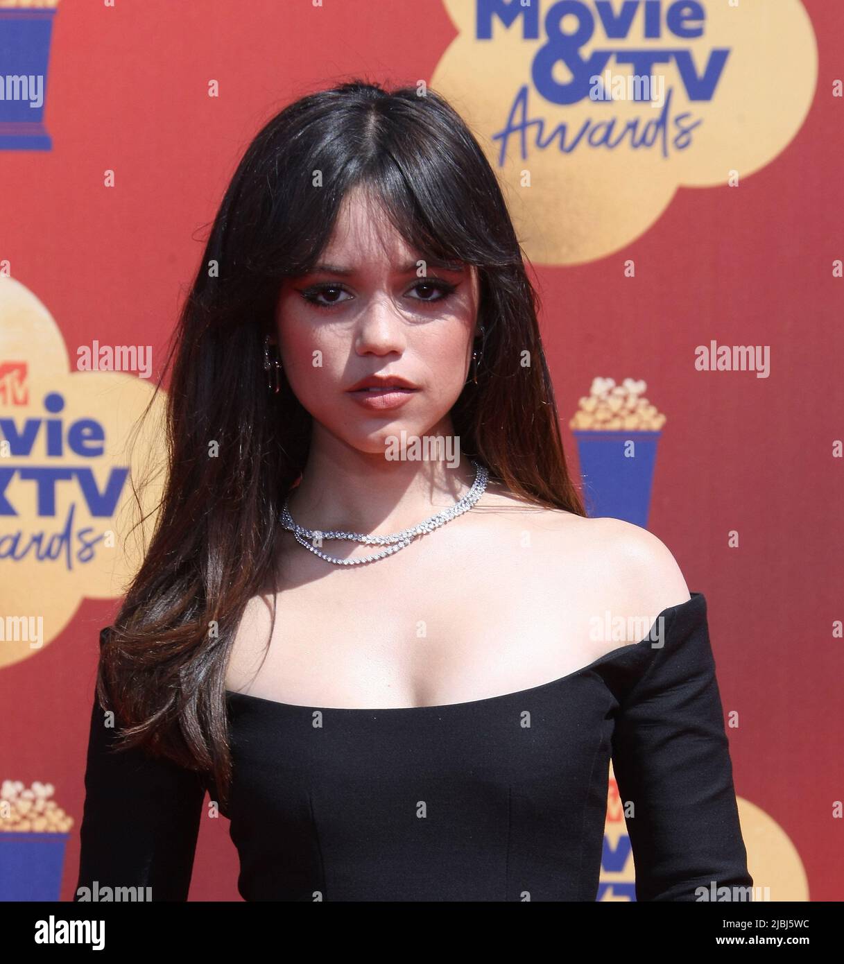 Santa Monica, USA. 05th June, 2022. Jenna Ortega attends the 2022 MTV ...