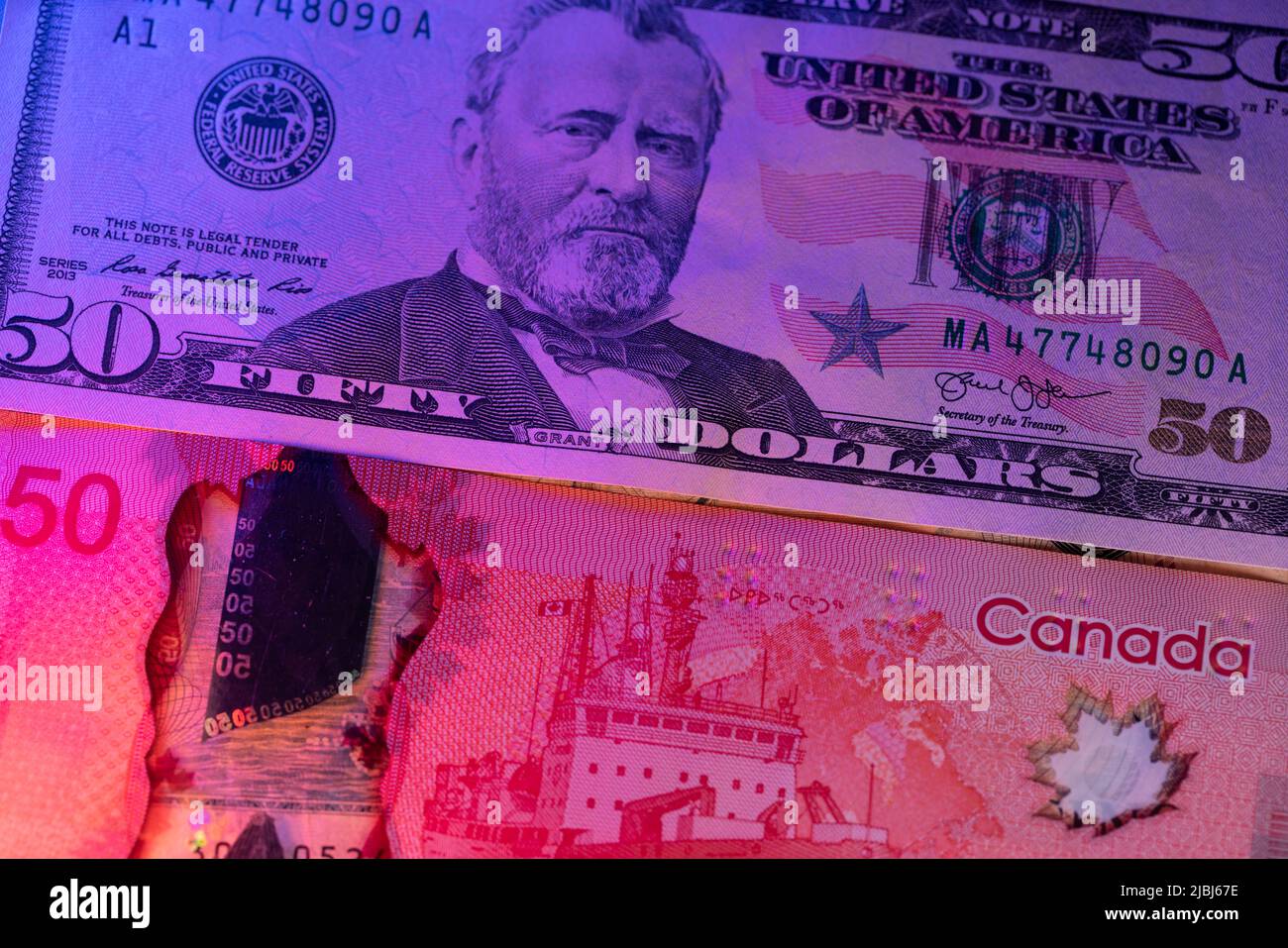 Fifty us dollar note hi-res stock photography and images - Alamy