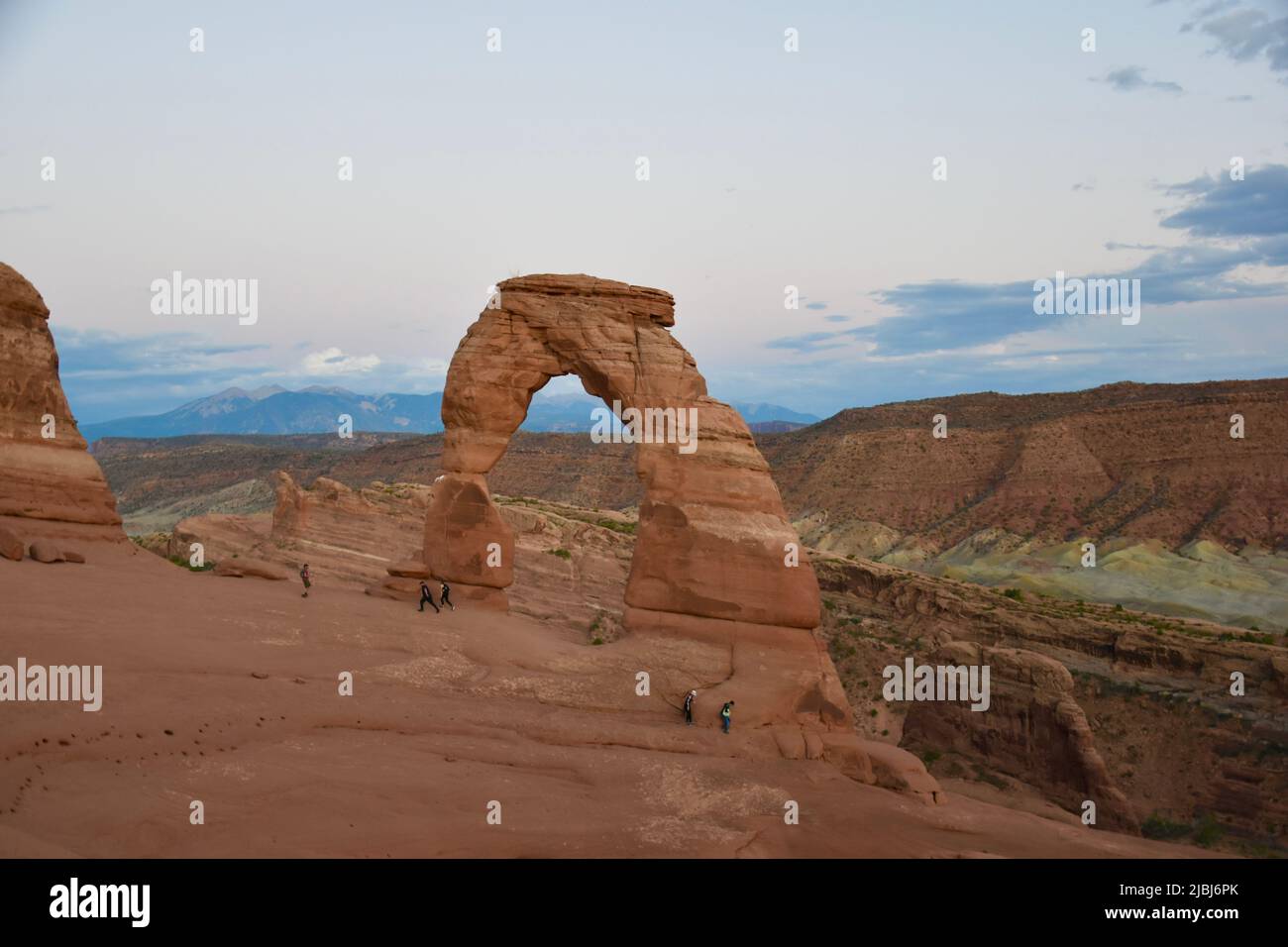 World Famous Delicate Arch at Arches National Park Stock Photo - Alamy