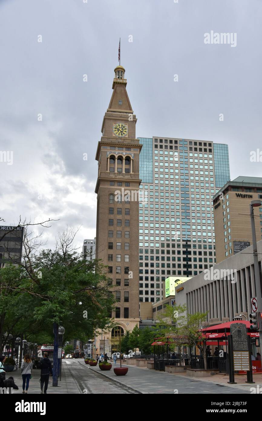 Downtown Denver, Colorado Stock Photo - Alamy