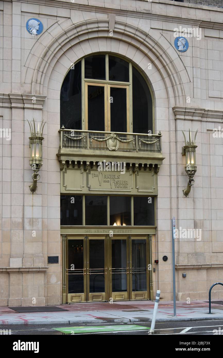 The denver triangle hi-res stock photography and images - Alamy