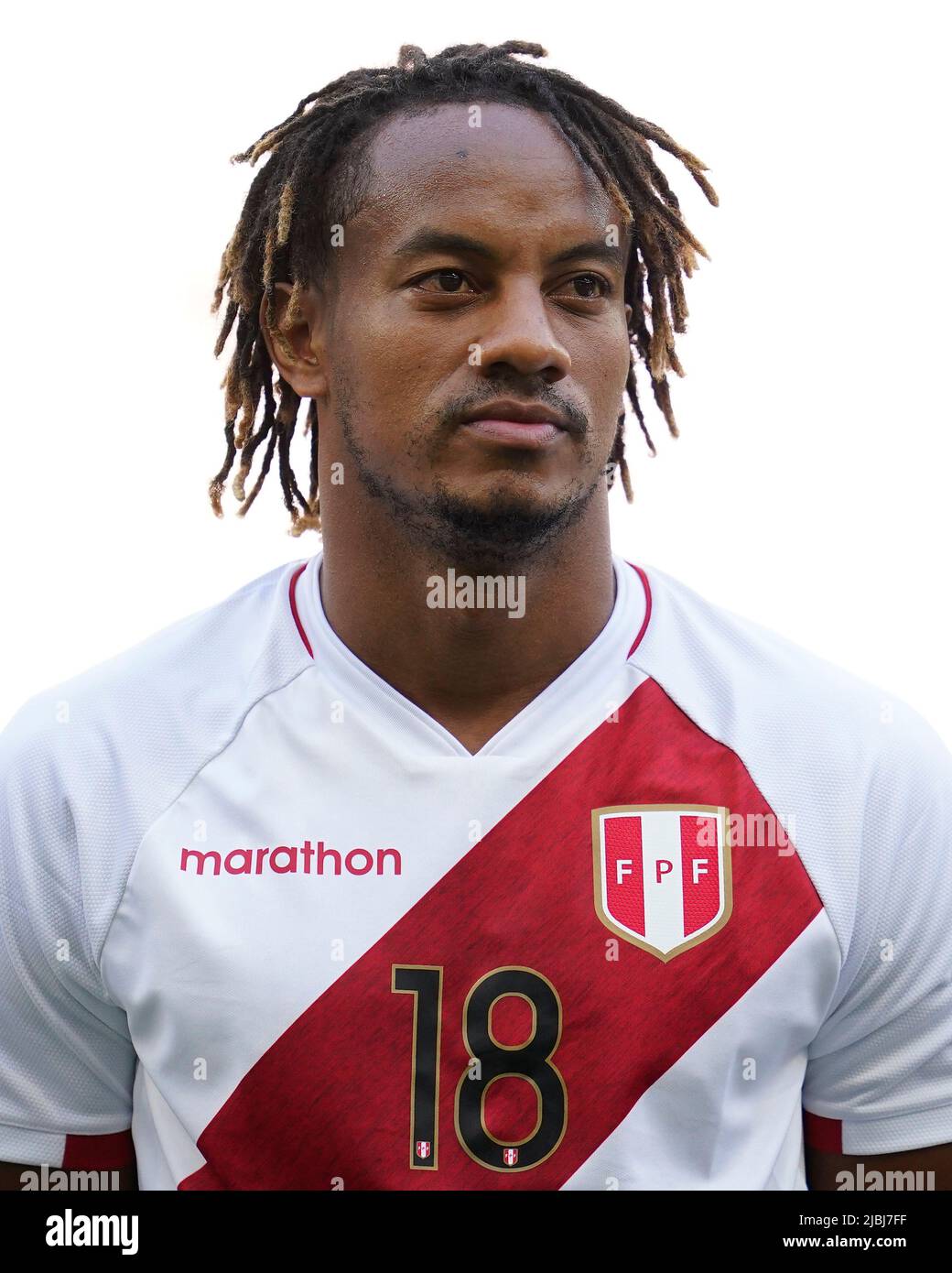 Gabriel Costa of Peru during the friendly match between Peru and New ...