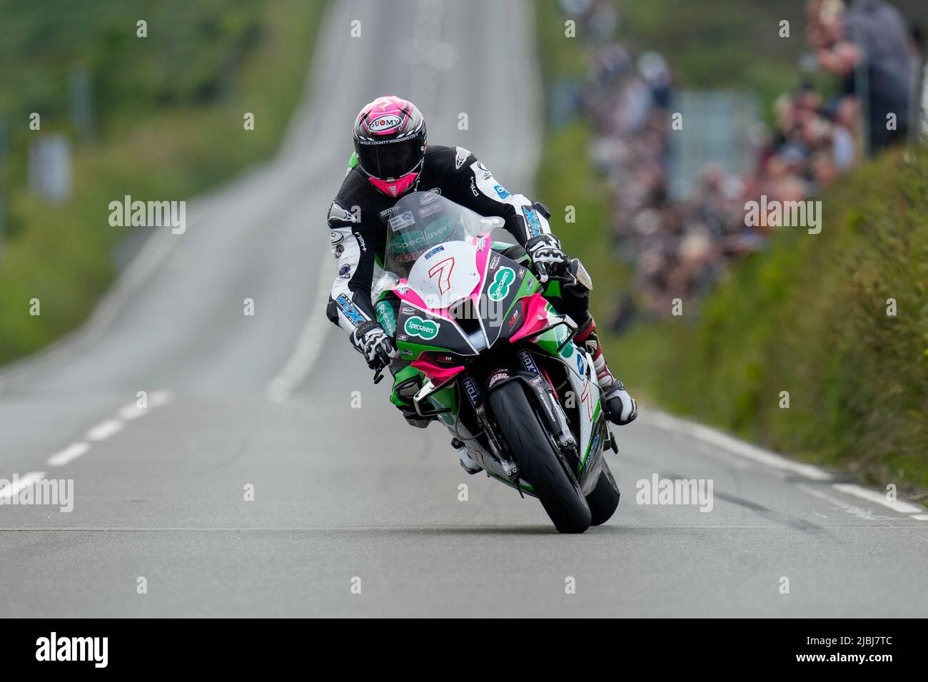 Douglas, Isle Of Man. 19th Jan, 2022. Gary Johnson (1000 BMW ...