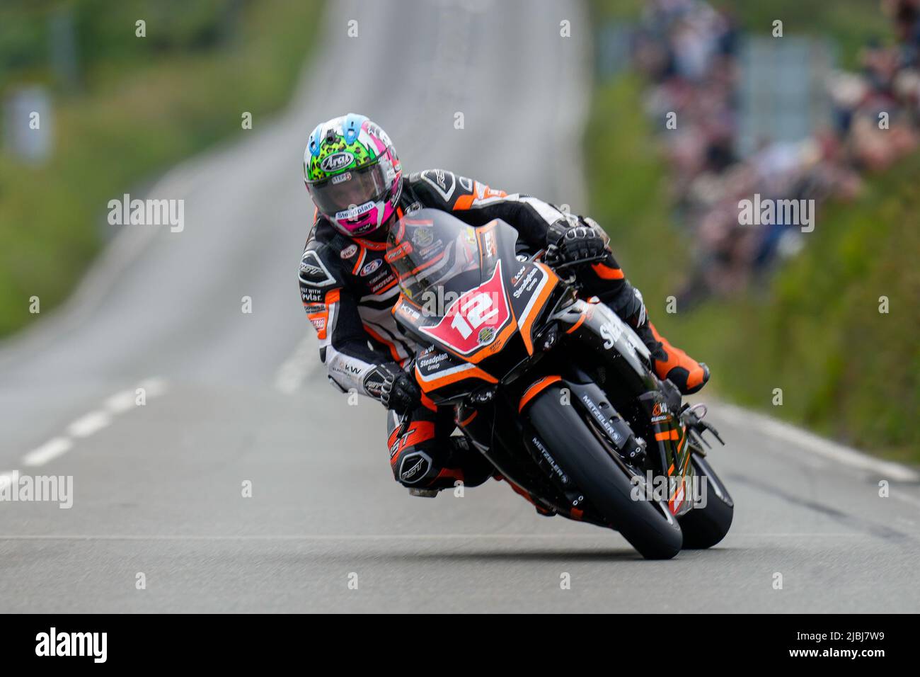 Douglas, Isle Of Man. 19th Jan, 2022. Jamie Coward (1000 Yamaha ...