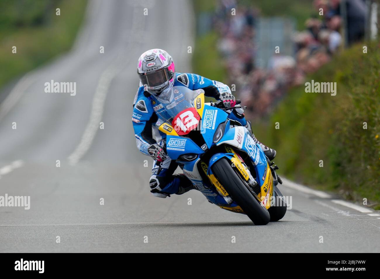 Douglas, Isle Of Man. 19th Jan, 2022. Lee Johnston (1000 BMW ...