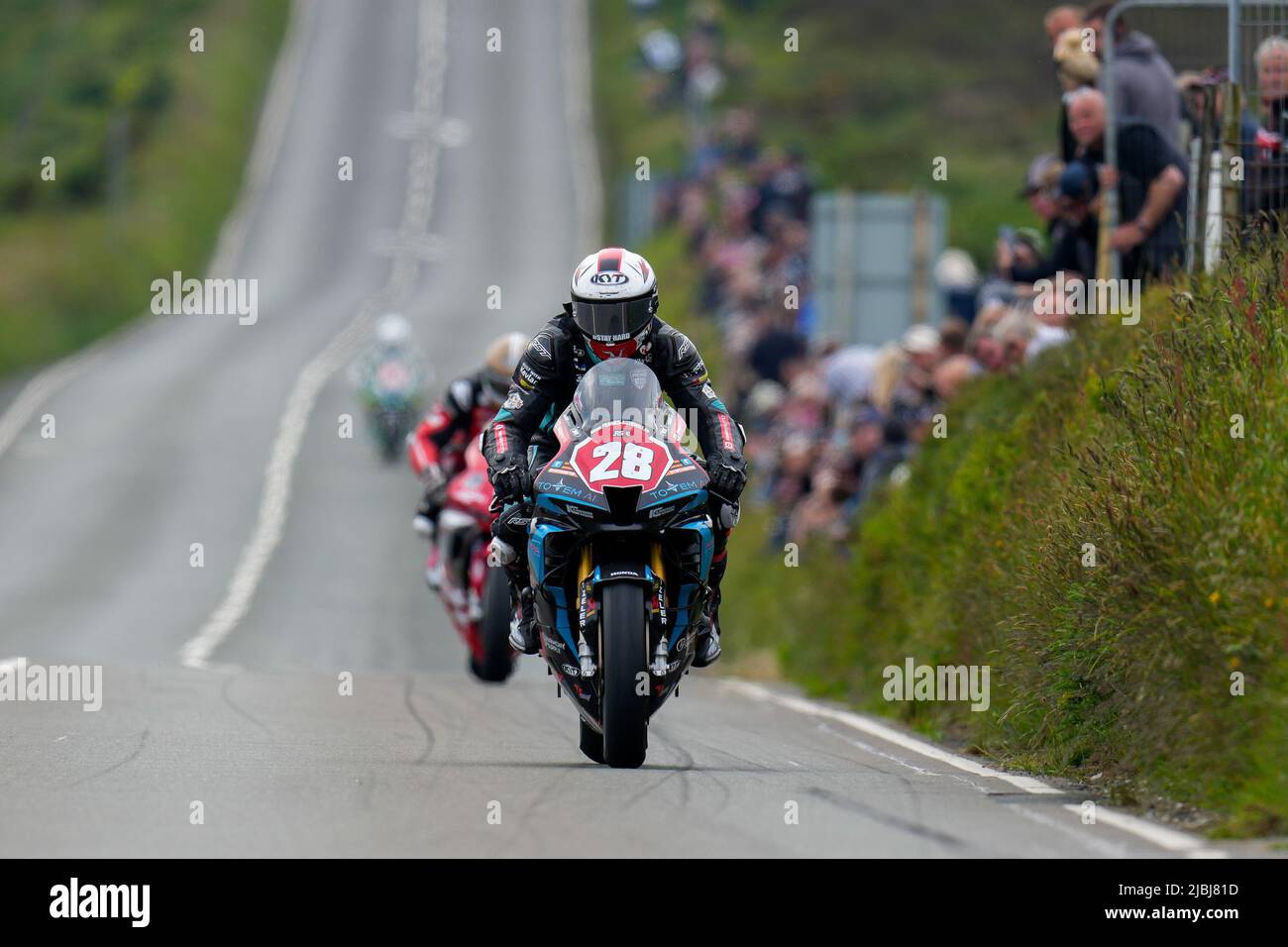Douglas, Isle Of Man. 19th Jan, 2022. Nathan Harrison (1000 Honda ...
