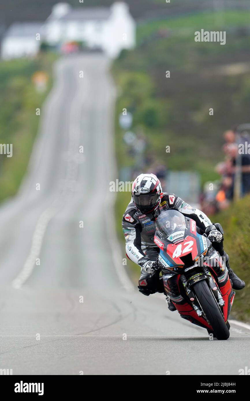 Douglas, Isle Of Man. 19th Jan, 2022. Raul Torras Martinez (1000 Honda ...
