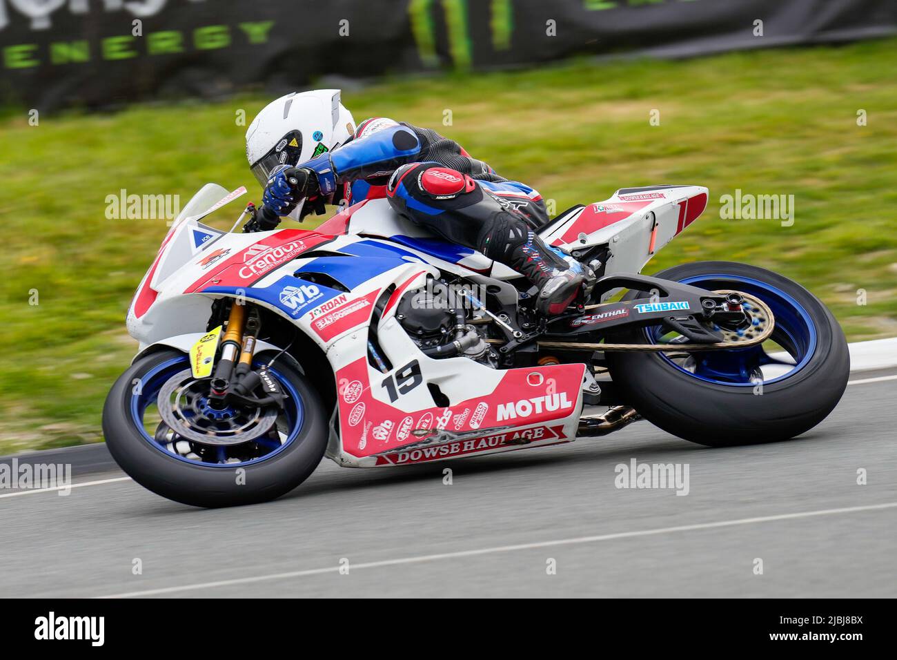 Douglas, Isle Of Man. 19th Jan, 2022. Shaun Anderson (1000 Suzuki ...