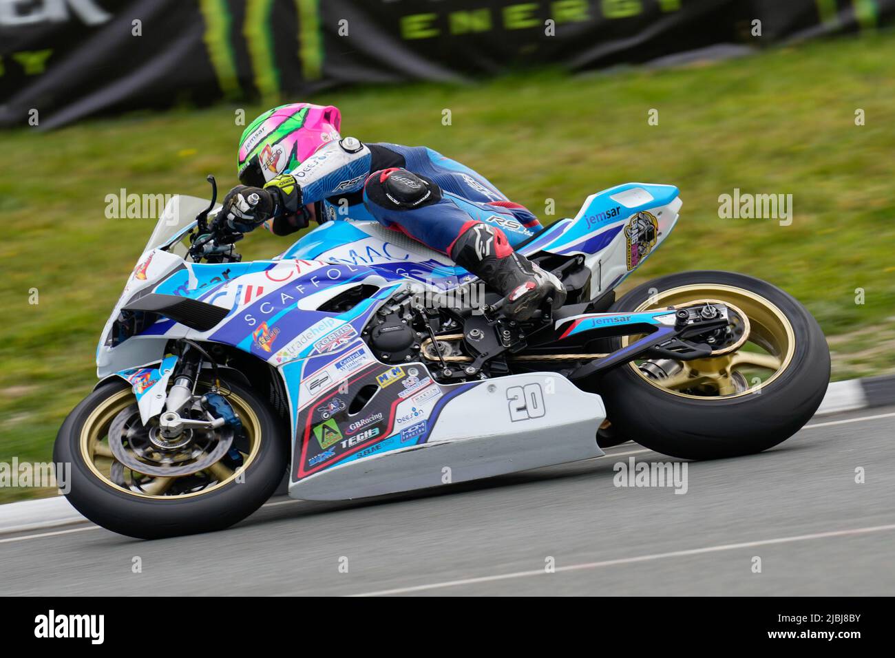 Douglas, Isle Of Man. 19th Jan, 2022. Craig Neve (1000 BMW ...