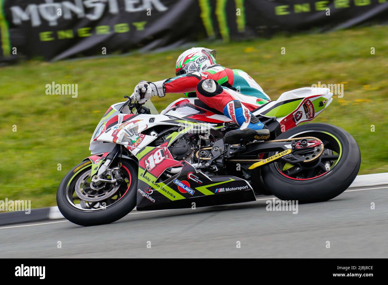 Douglas, Isle Of Man. 19th Jan, 2022. Derek Sheils (1000 BMW ...