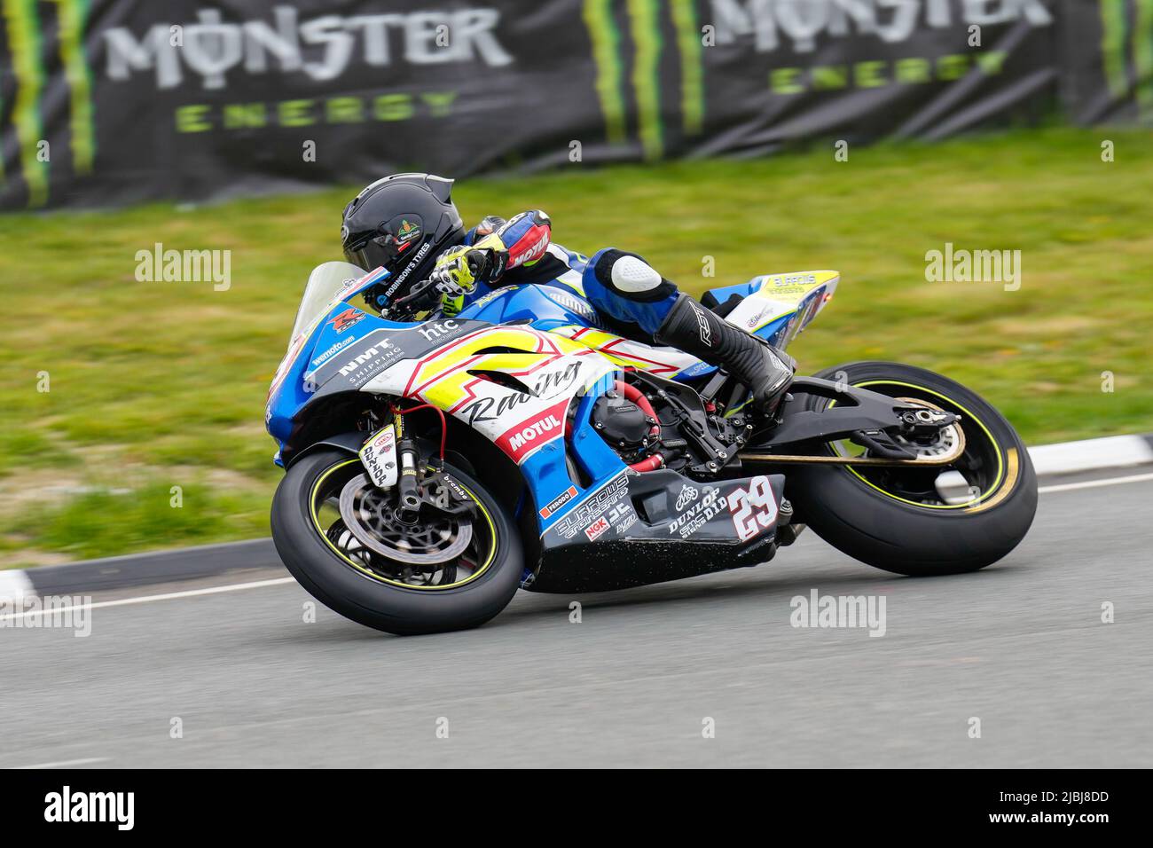 Douglas, Isle Of Man. 19th Jan, 2022. Mike Browne (1000 Suzuki ...
