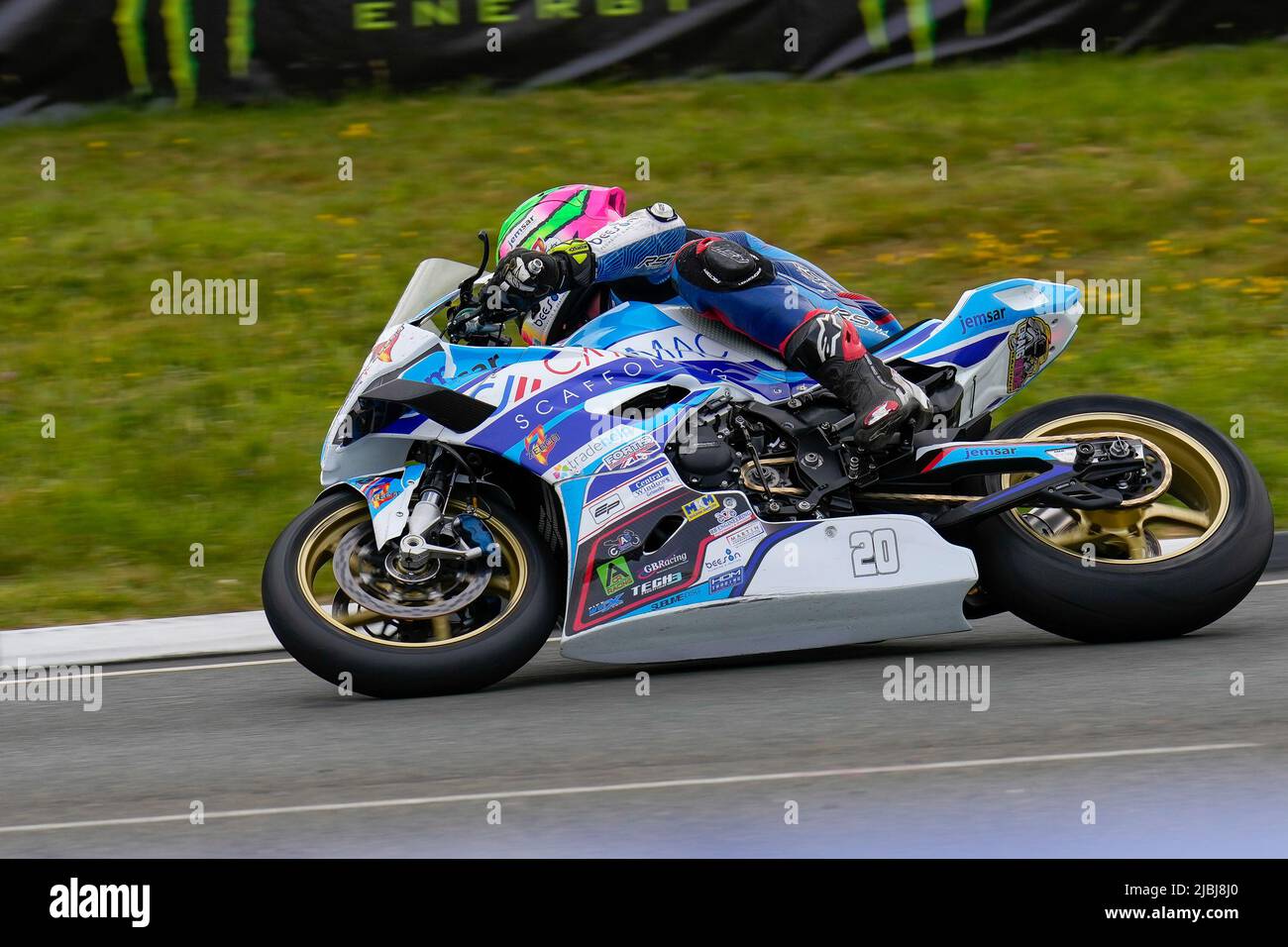 Douglas, Isle Of Man. 19th Jan, 2022. Craig Neve (1000 BMW ...