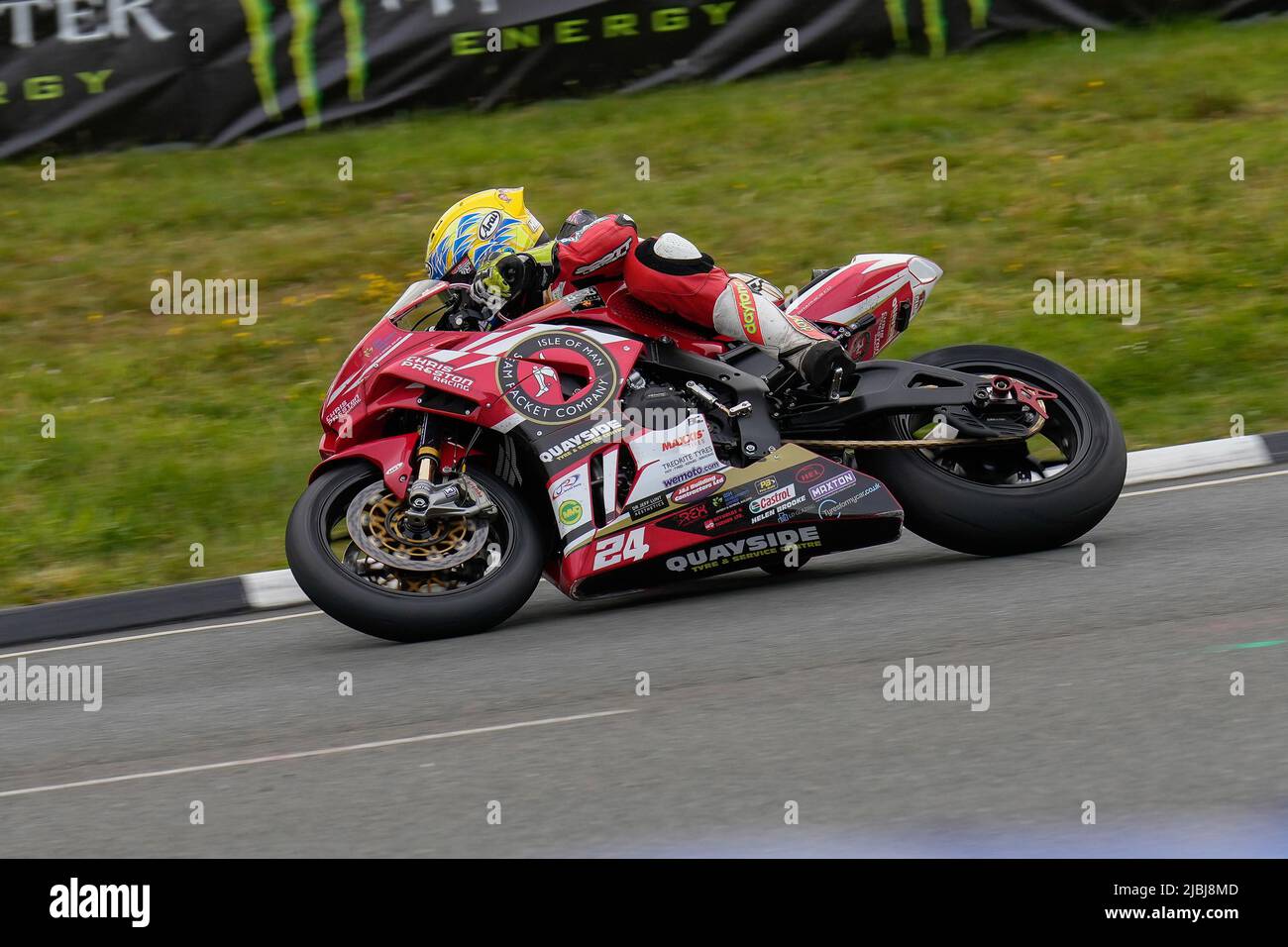 Douglas, Isle Of Man. 19th Jan, 2022. Adam McLean (1000 Kawasaki ...