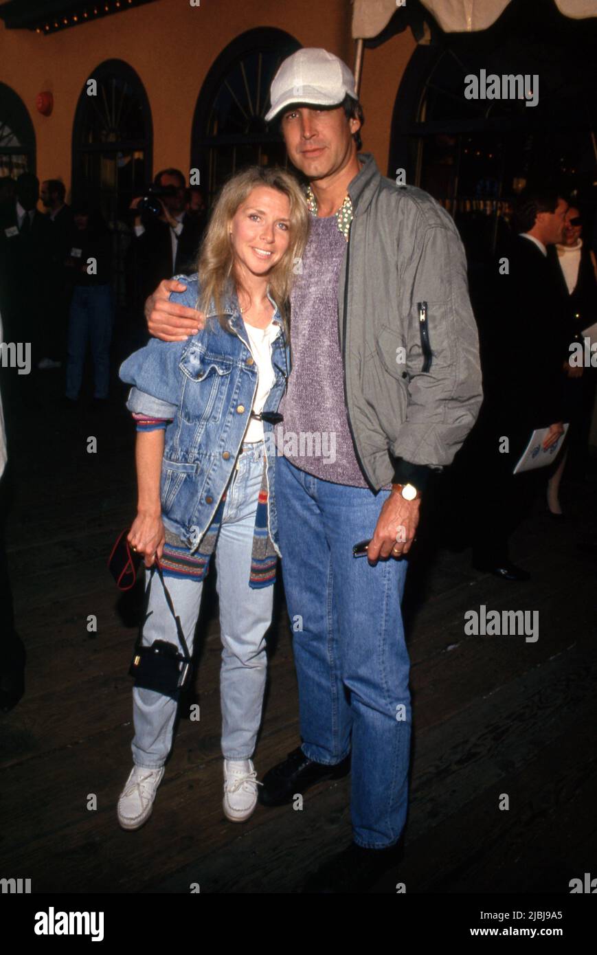 Chevy Chase and Jayni Chase April 1991 Credit: Ralph Dominguez ...