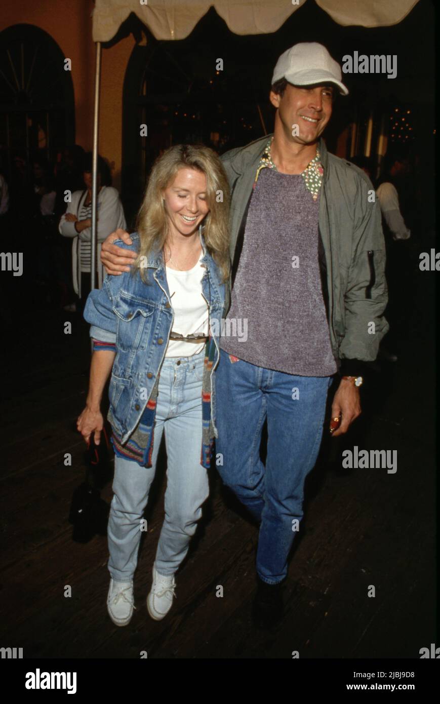 Chevy Chase and Jayni Chase April 1991 Credit: Ralph Dominguez ...