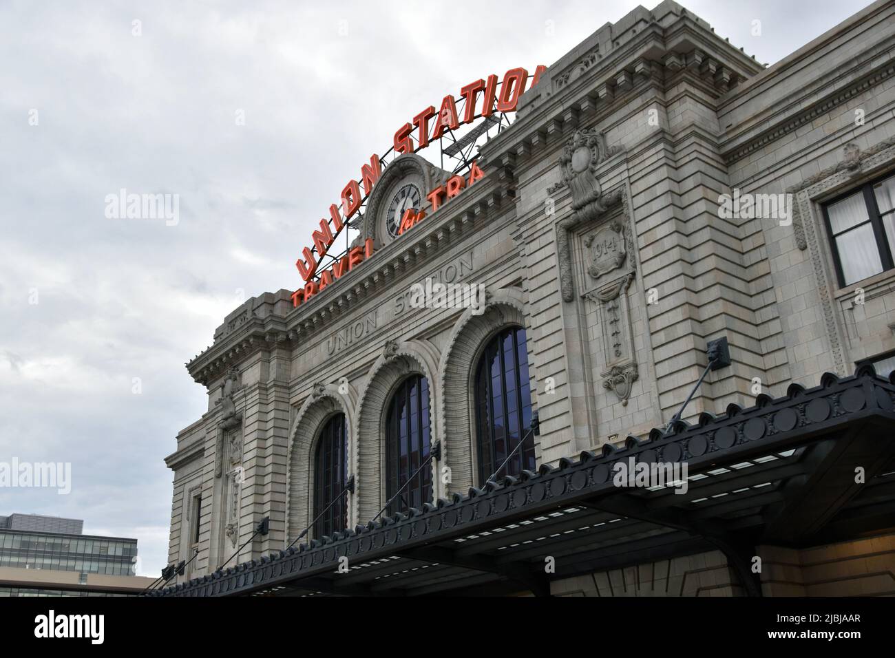 Denver union station sign hi-res stock photography and images - Alamy