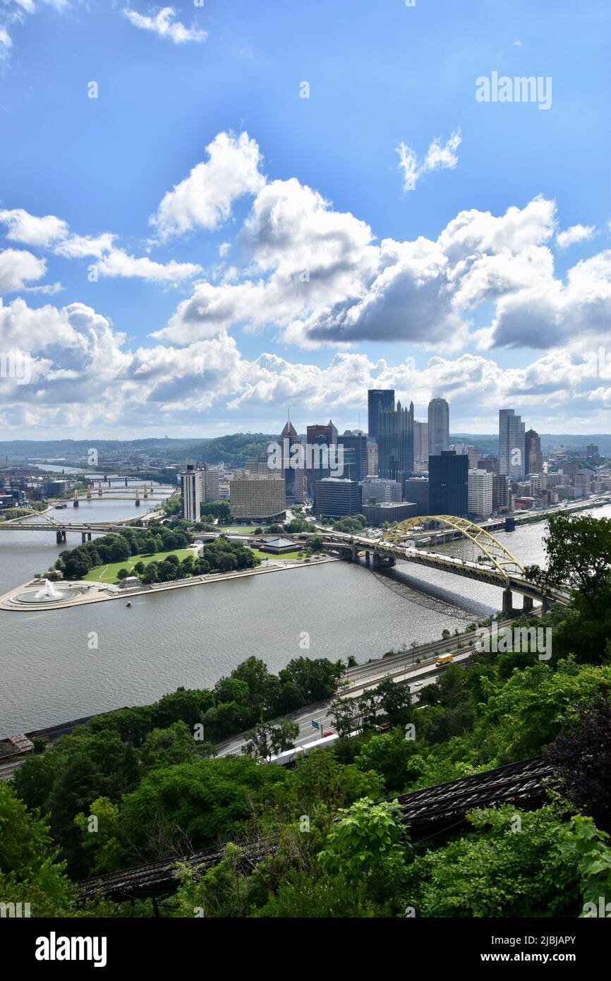 View of Pittsburgh, Pennsylvania Stock Photo - Alamy