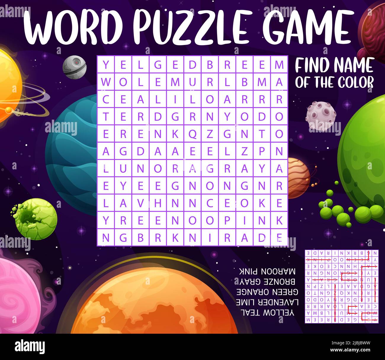 Riddles For Solar System Worksheet