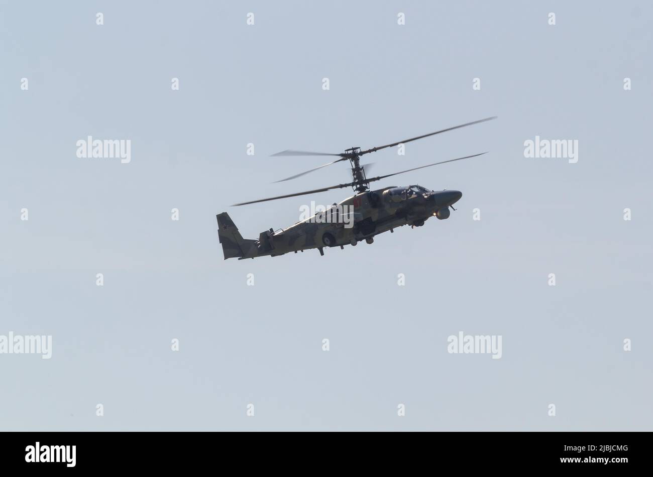 29 AUGUST 2019 MOSCOW, RUSSIA: Russian Air Force - A military dark ...