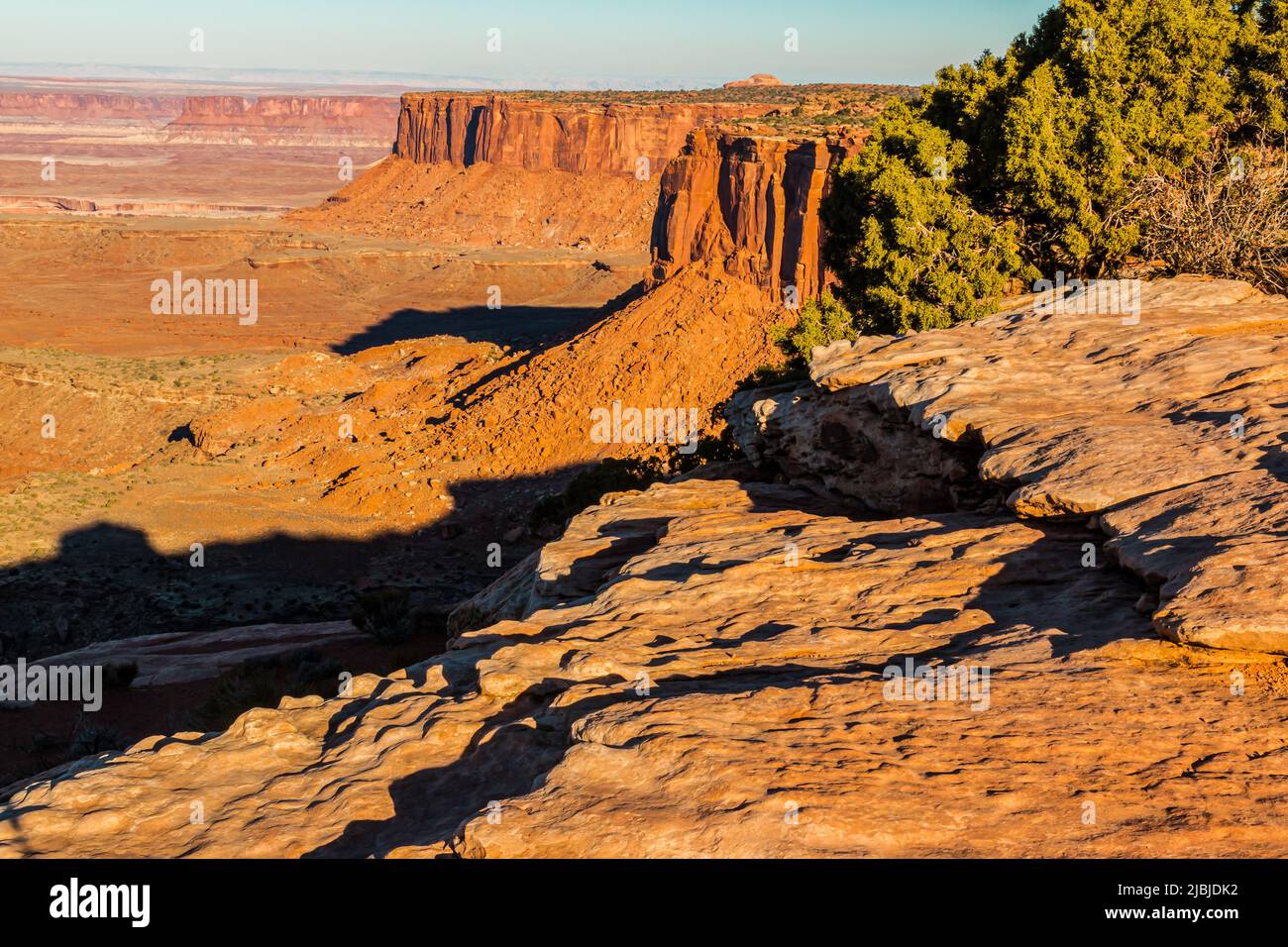 The Orange Cliffs and The Henry Mountains, Canyonlands National Park ...
