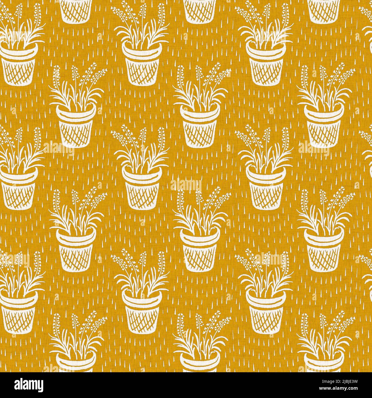 Gender neutral flower seamless raster background. Simple whimsical 2 ...