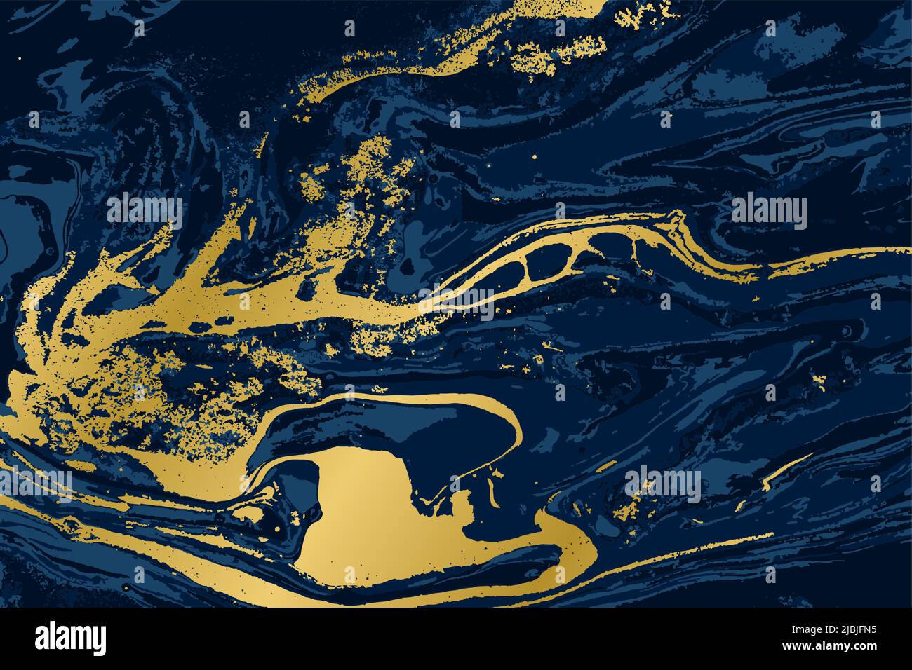 Vector marble blue and gold texture Stock Vector Image & Art - Alamy