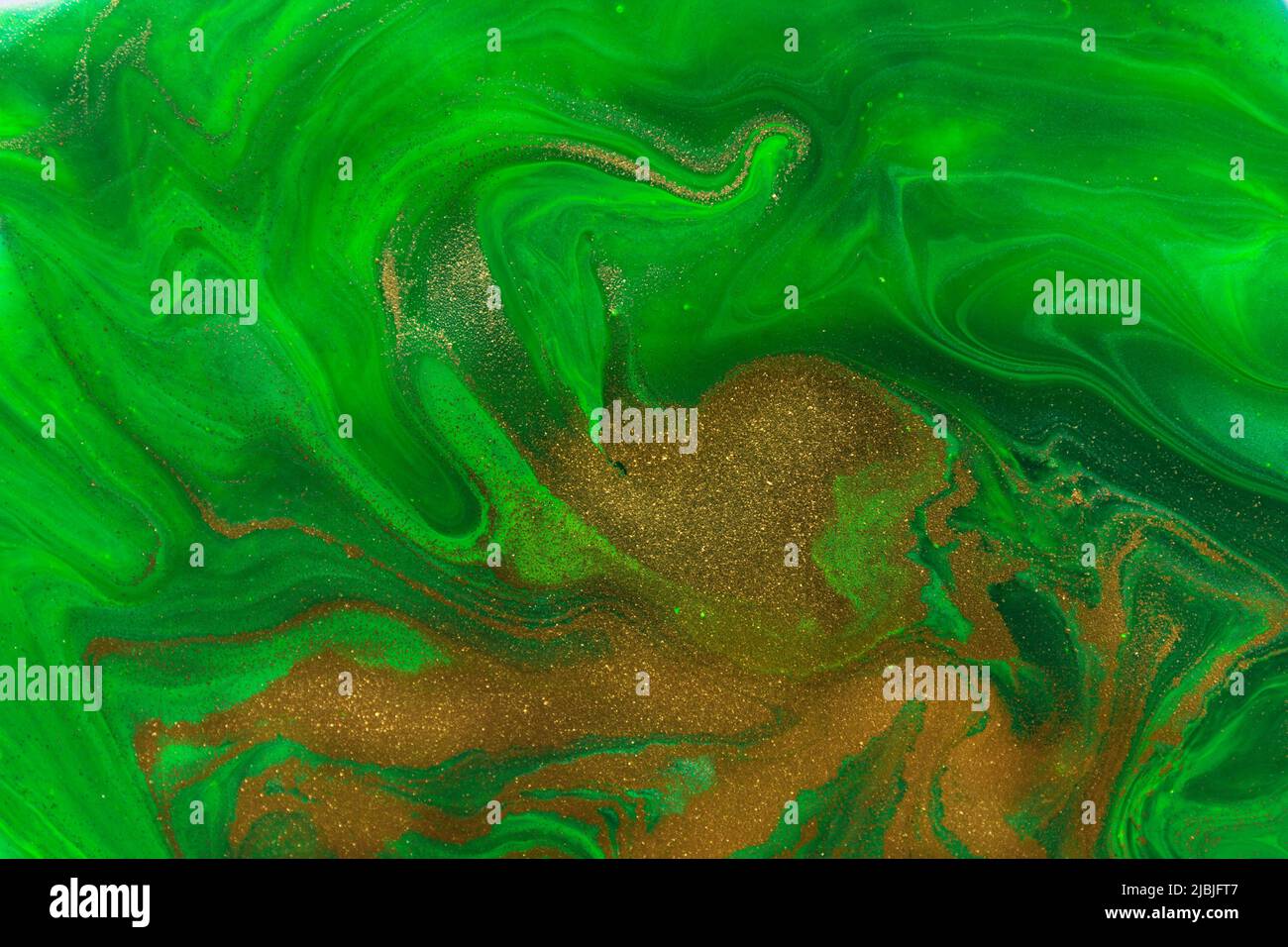 Emerald ripples imitation stone texture Stock Photo - Alamy