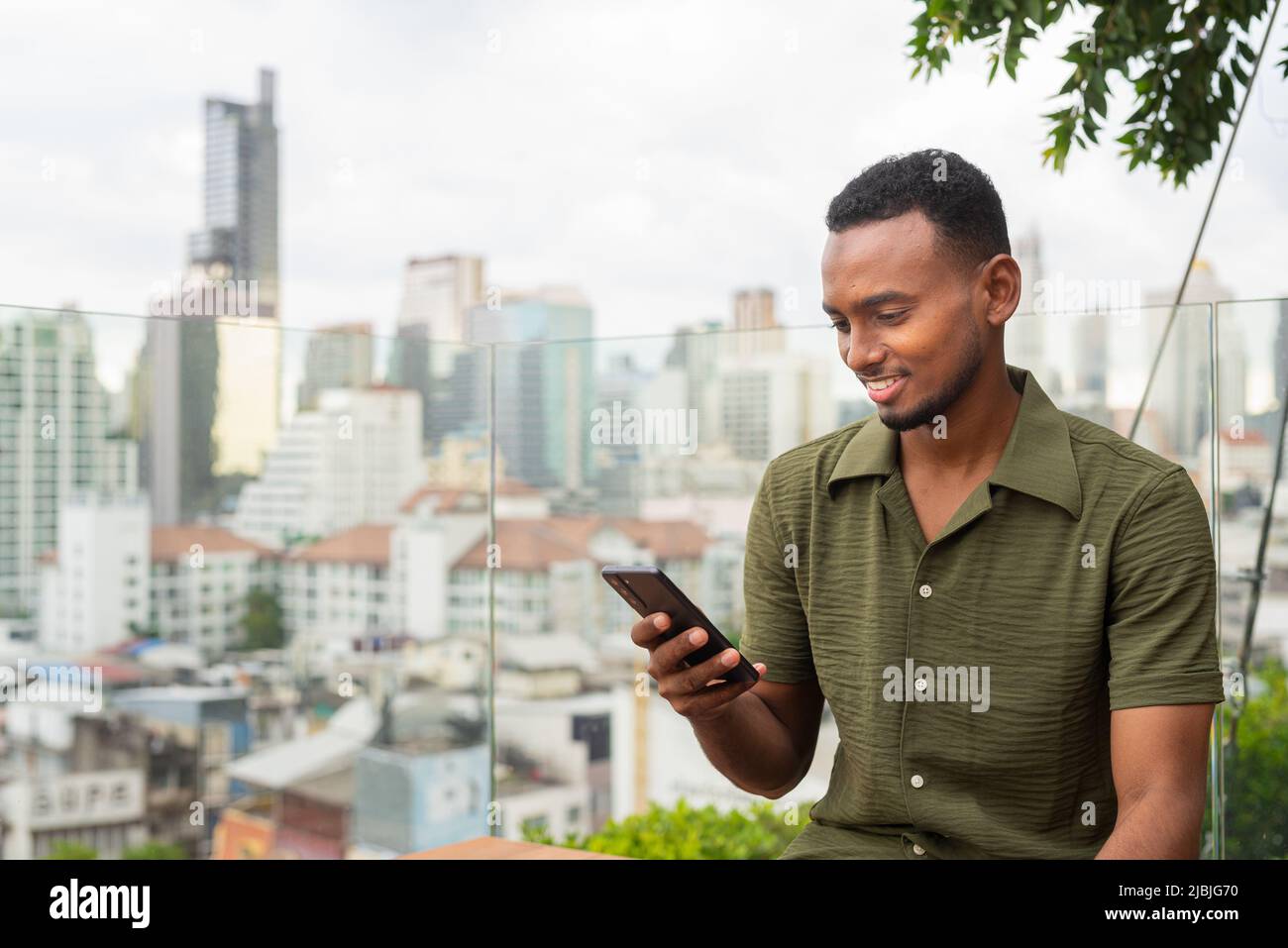 Handsome somali man hi-res stock photography and images - Alamy