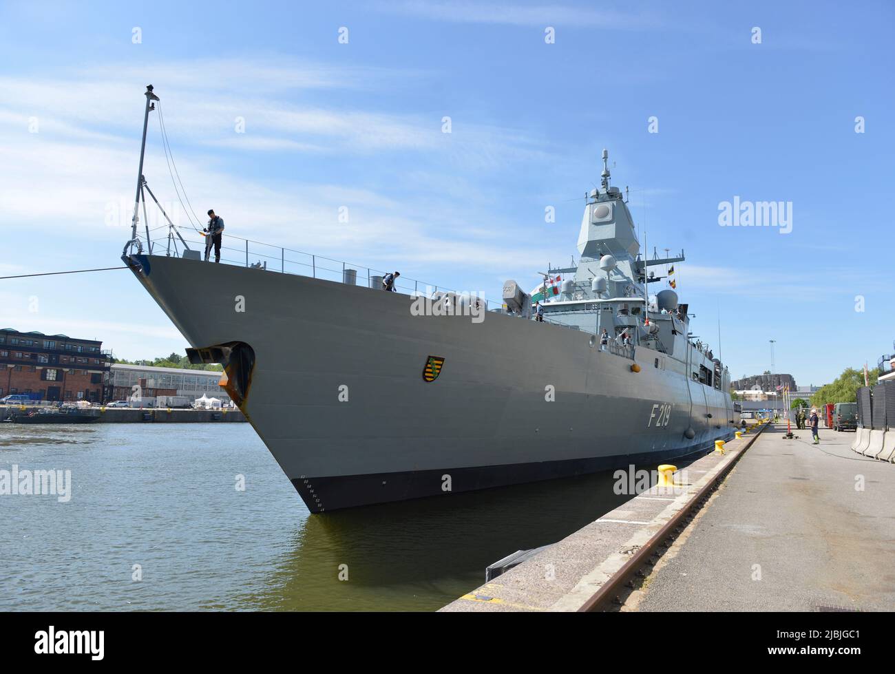 220605-N-BP933-1617 STOCKHOLM (June 5, 2022) The German Sachsen-class ...