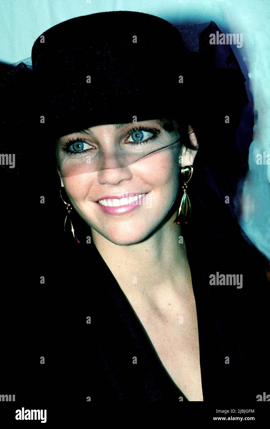 Heather Locklear at a Hollywood event in 1989 Credit: Ron Wolfson ...