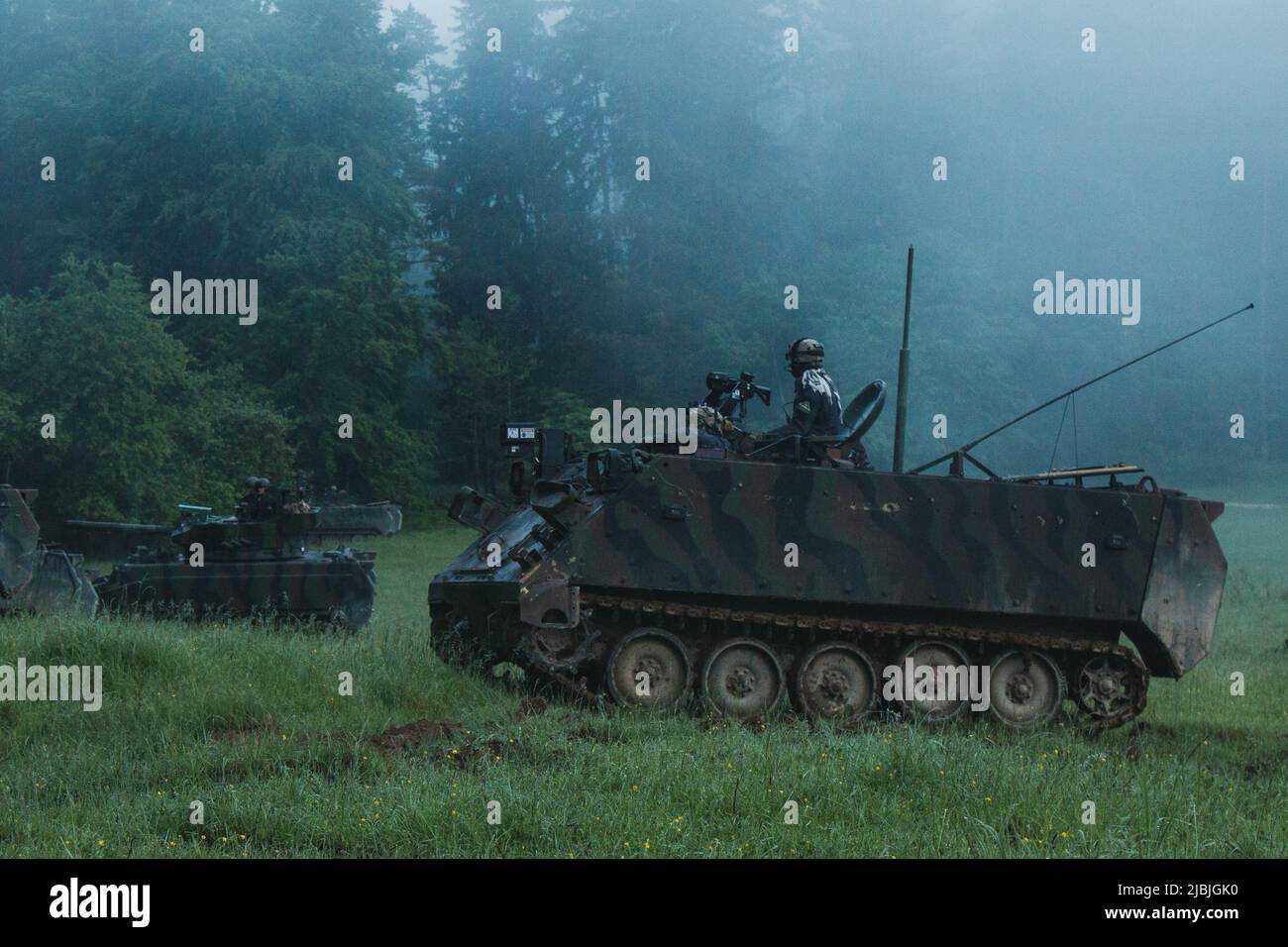 U.S. Soldiers assigned to 1st Battalion, 4th Infantry Regiment conduct ...