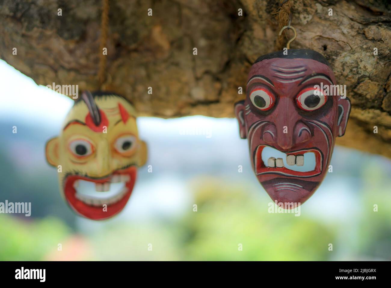 Srilankan Traditional Mask Stock Photo - Alamy
