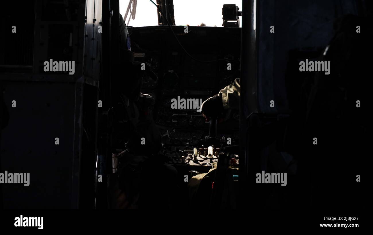 U.S. Marine Corps Maj. Kenneth Mateo, CH-53E Super Stallion pilot ...