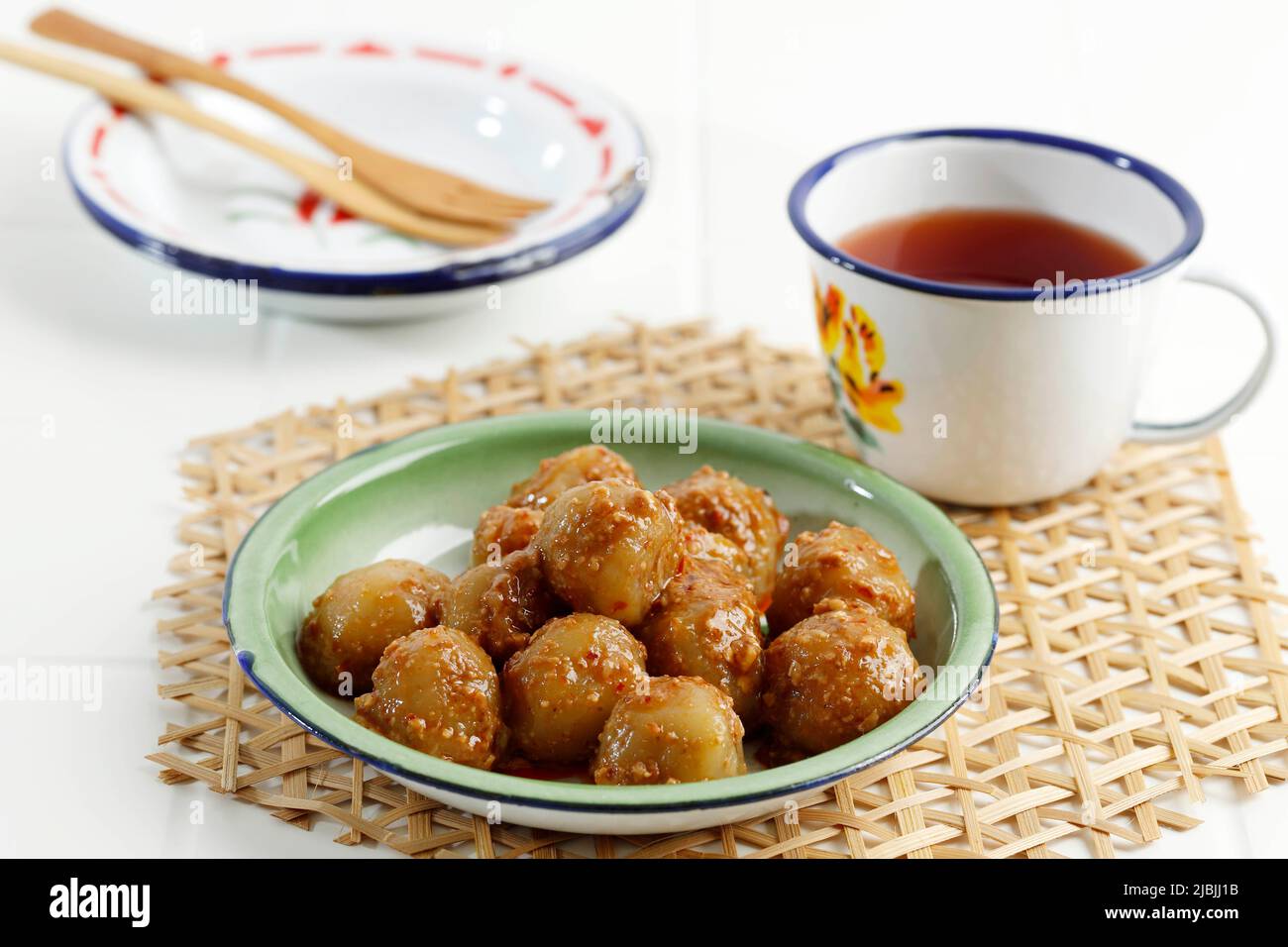 Cilok is Aci Dicolok, Traditional Street Food from West Java, Made from ...