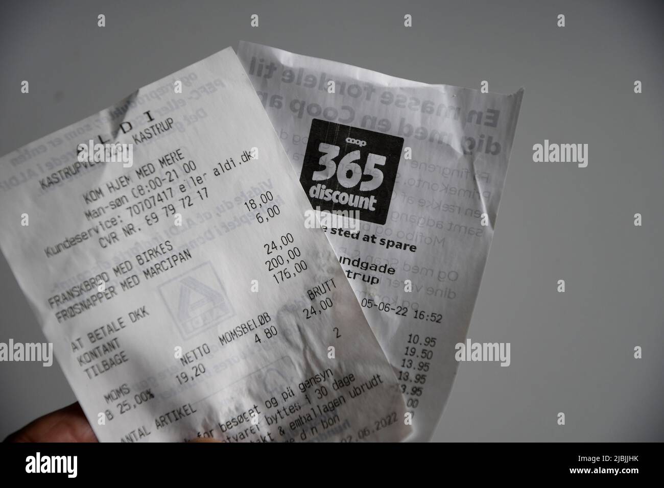 Grocery receip hi-res stock photography and images - Alamy